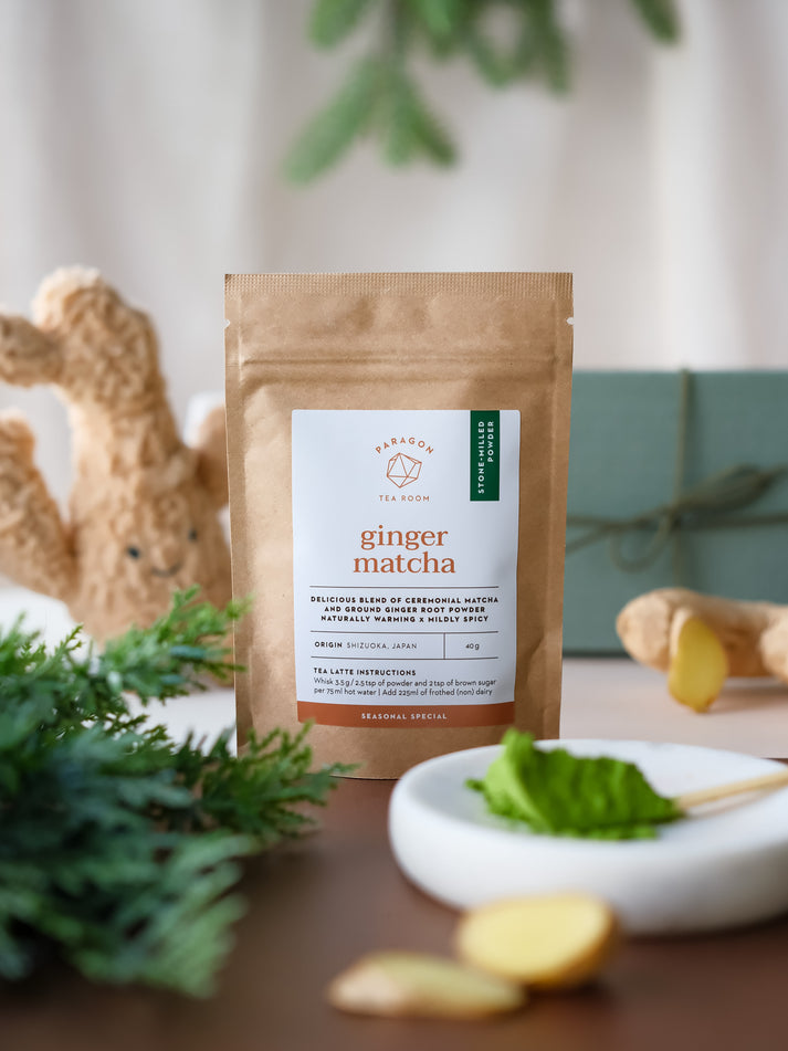 Ceremonial Ginger Matcha | Seasonal ed. – Paragon Tea Room